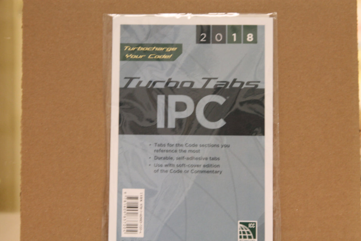 2018 IPC Turbo Tabs – Construction Training Bookstore, Inc.